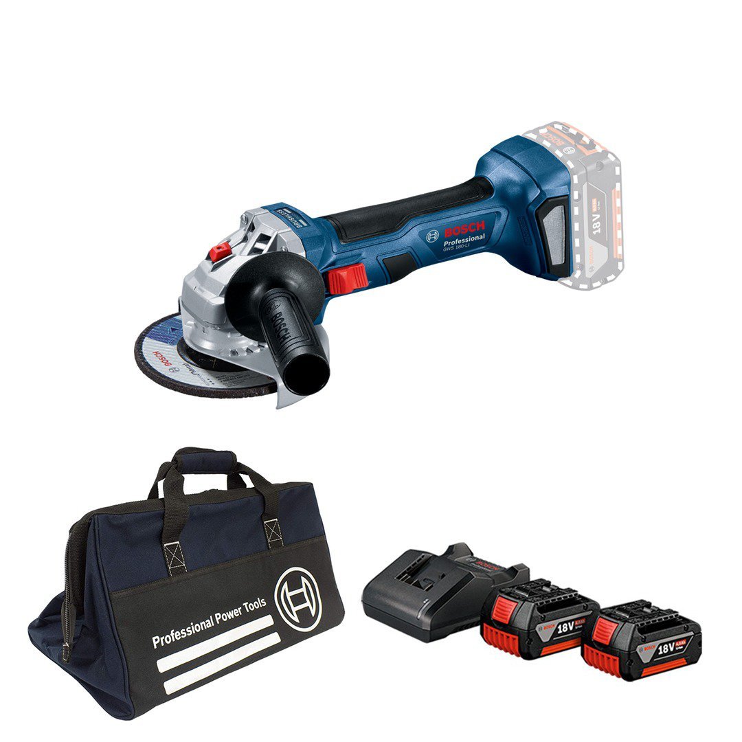 Esmerilhadeira A Bateria Gws 180-li COM KIT BATERIA BIVOLT | MadeiraMadeira