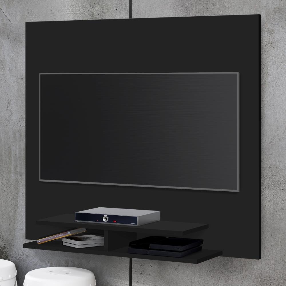 Painel Tv 32 Polegadas Prateleira Porta Objetos Decoração Sala Quarto ...