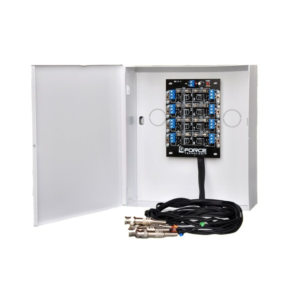 Rack para DVR de 8 Canais Gforce | MadeiraMadeira