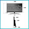 Monitor Moob LED 75Hz Full Hd 24" HDMI | MadeiraMadeira