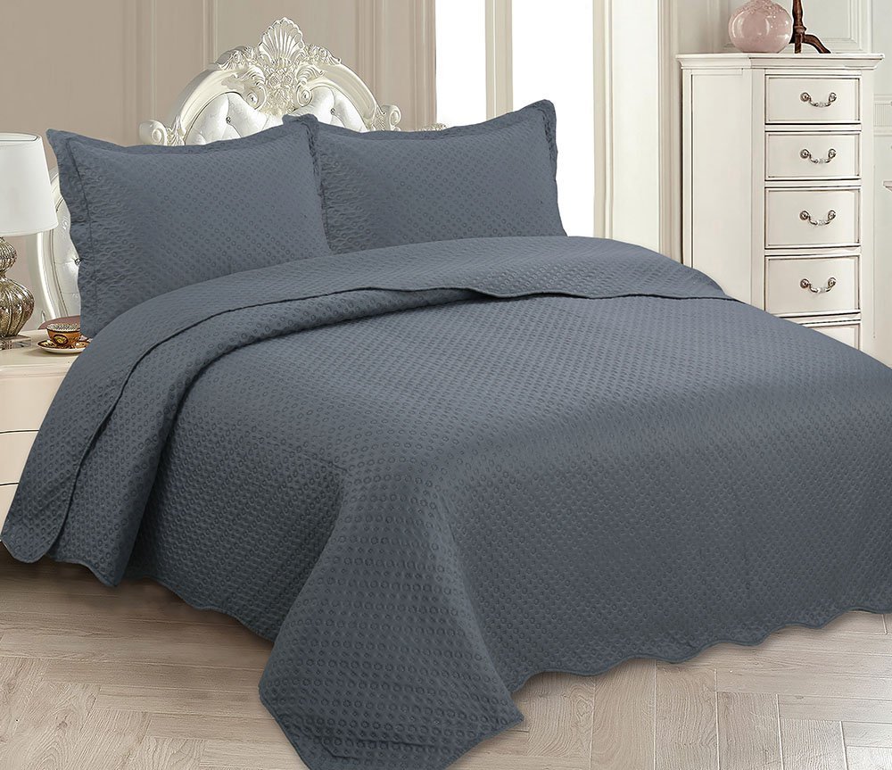 Colcha Ultrassônica - King Size - Classic - C/ Porta Travesseiros ...