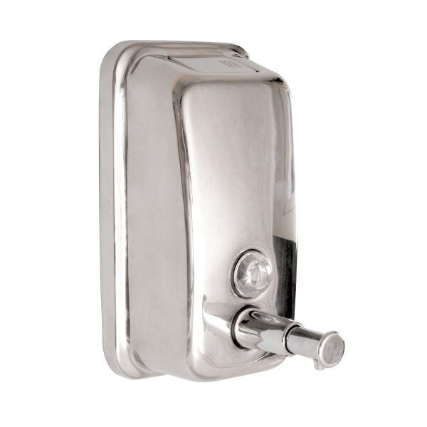 Saboneteira Líquida Aço Inox 480Ml Jackwal | MadeiraMadeira