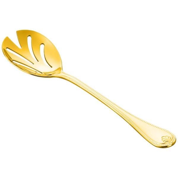 Garfo Wolff de Aço Inox para Salada Pvd Dourado Chris | MadeiraMadeira