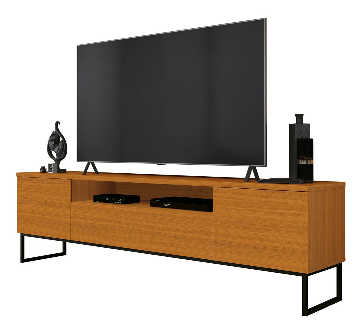 Rack para TV 2.0 Austin Cedro - EDN Móveis | MadeiraMadeira