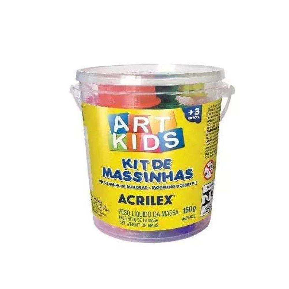 Massa para Modelar Kit de Massinhas com Moldes 150g 3 Unid | MadeiraMadeira