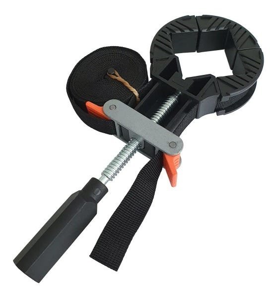 Grampo de Aperto Rápido 11" com Fita 4 Metros - Charbs | MadeiraMadeira