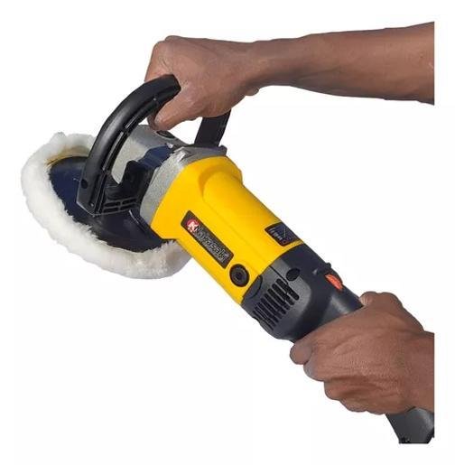 Politriz Automotiva 7'' Lixadeira Orbital 1300w Profissional ...