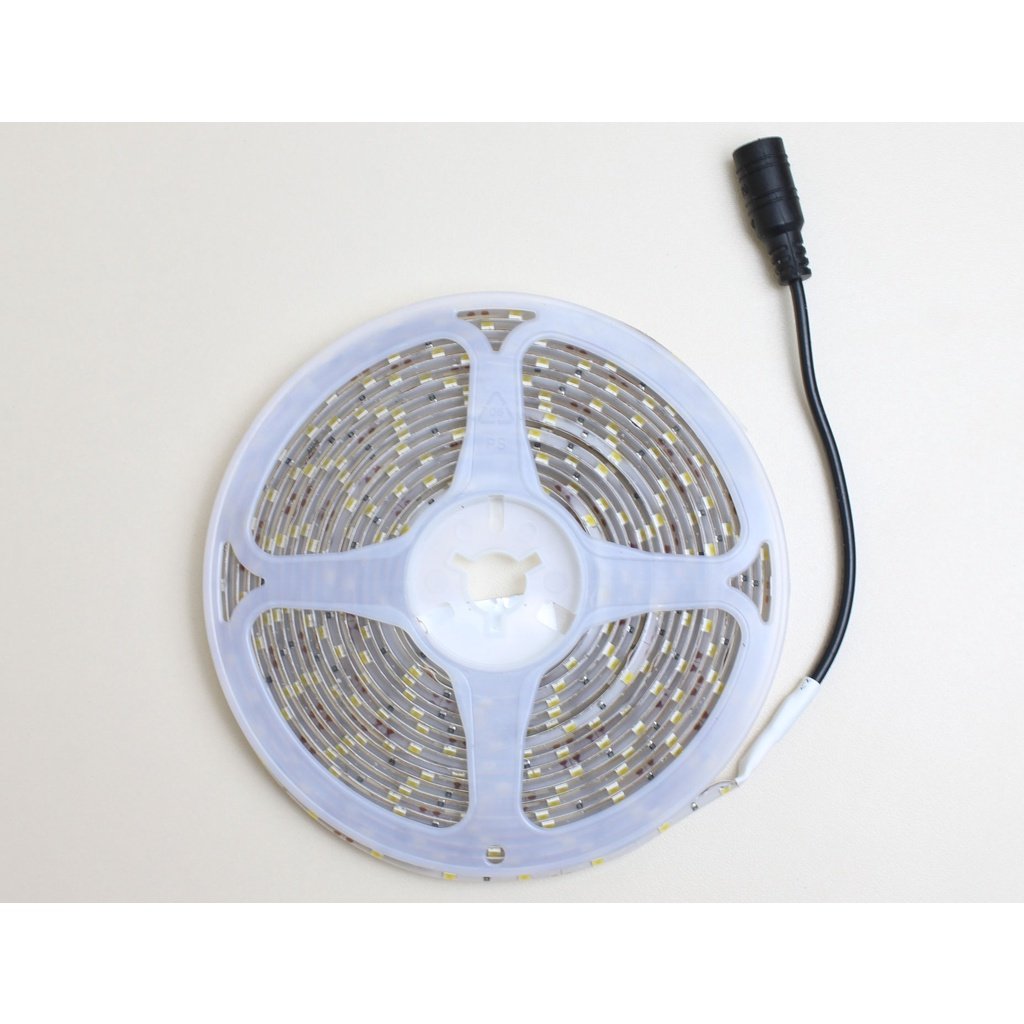 Fita Led Branco Frio 6k 3528 5m Ip65 Siliconada com Fonte Inclusa ...