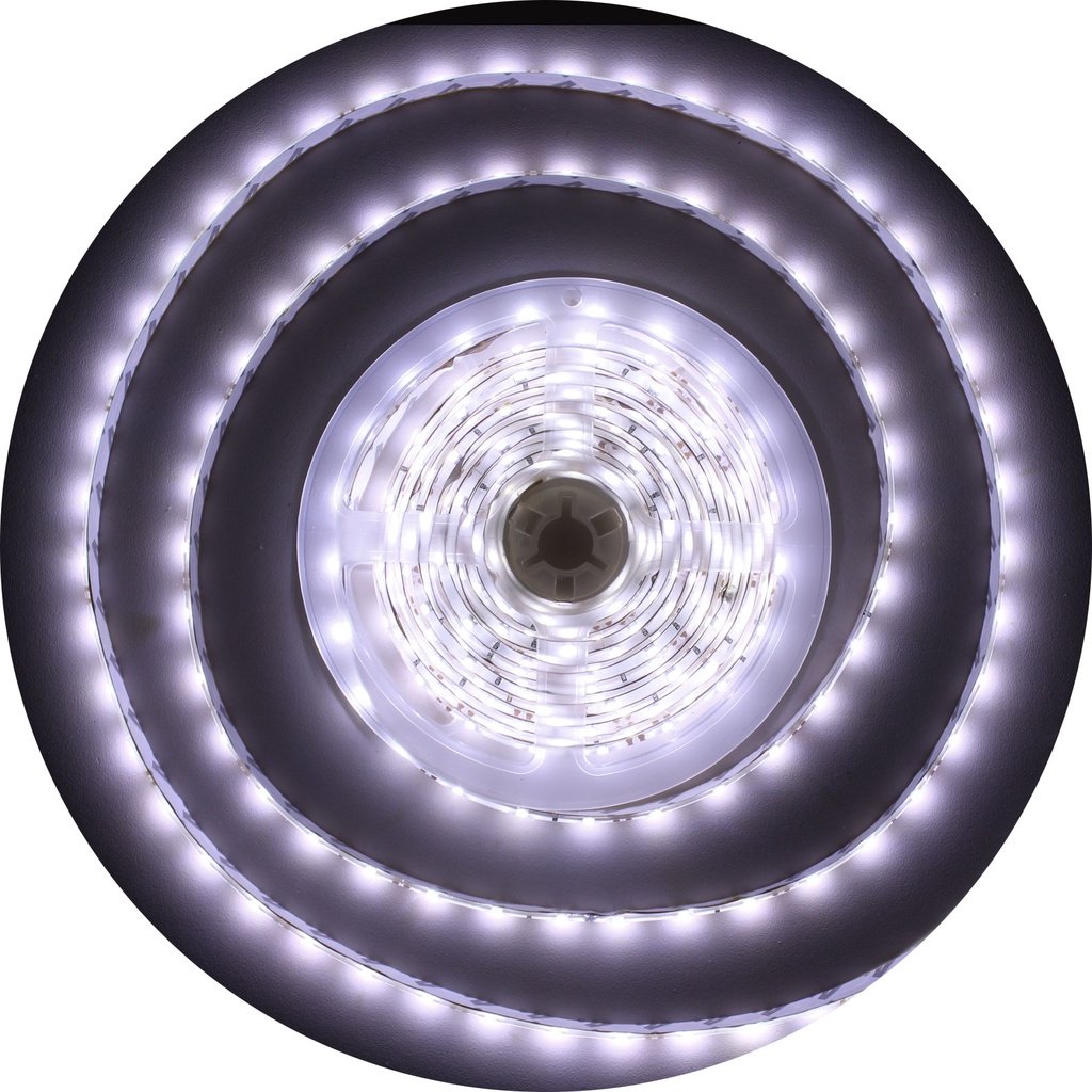 Fita Led Branco Frio 6k 3528 5m Ip65 Siliconada com Fonte Inclusa ...