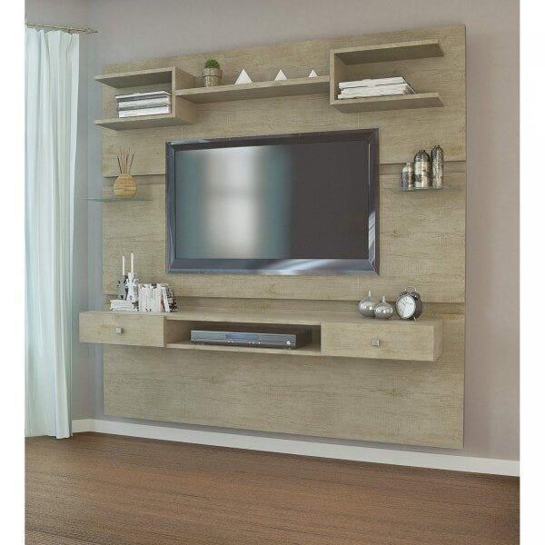 Painel para TV até 50 Polegadas 5022 JB Bechara | MadeiraMadeira