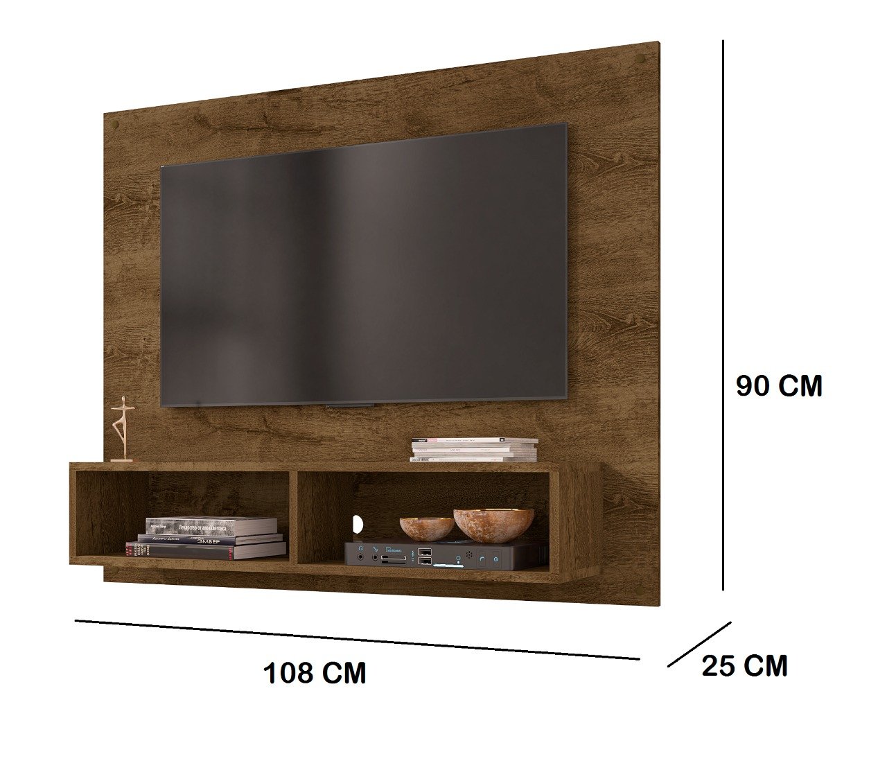 Painel Tv 43 Polegadas Home Suspenso Sala Quarto - Madeirado | MadeiraMadeira
