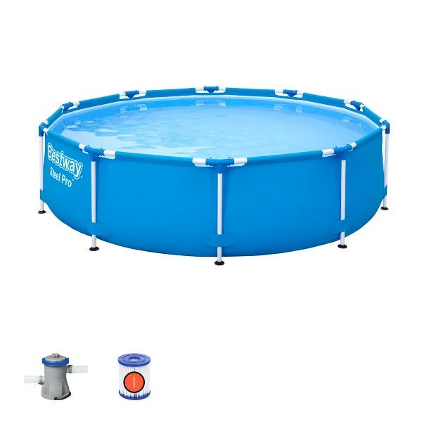 Piscina Estruturada 6.473l Circular Bestway + Filtro 220v Bestway ... Piscina Estruturada 6.473l Circular Bestway + Filtro 220v Bestway ...
