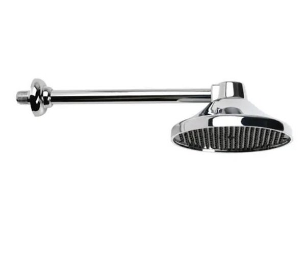 Chuveiro Ducha Fria Plastica Com Braço Sem registro Cromado 1611 Luconi ...