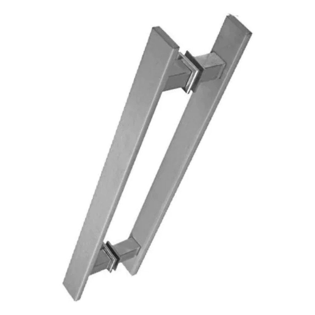 Puxador Alça Dupla 3073 40cm Vesfer Escovado | MadeiraMadeira