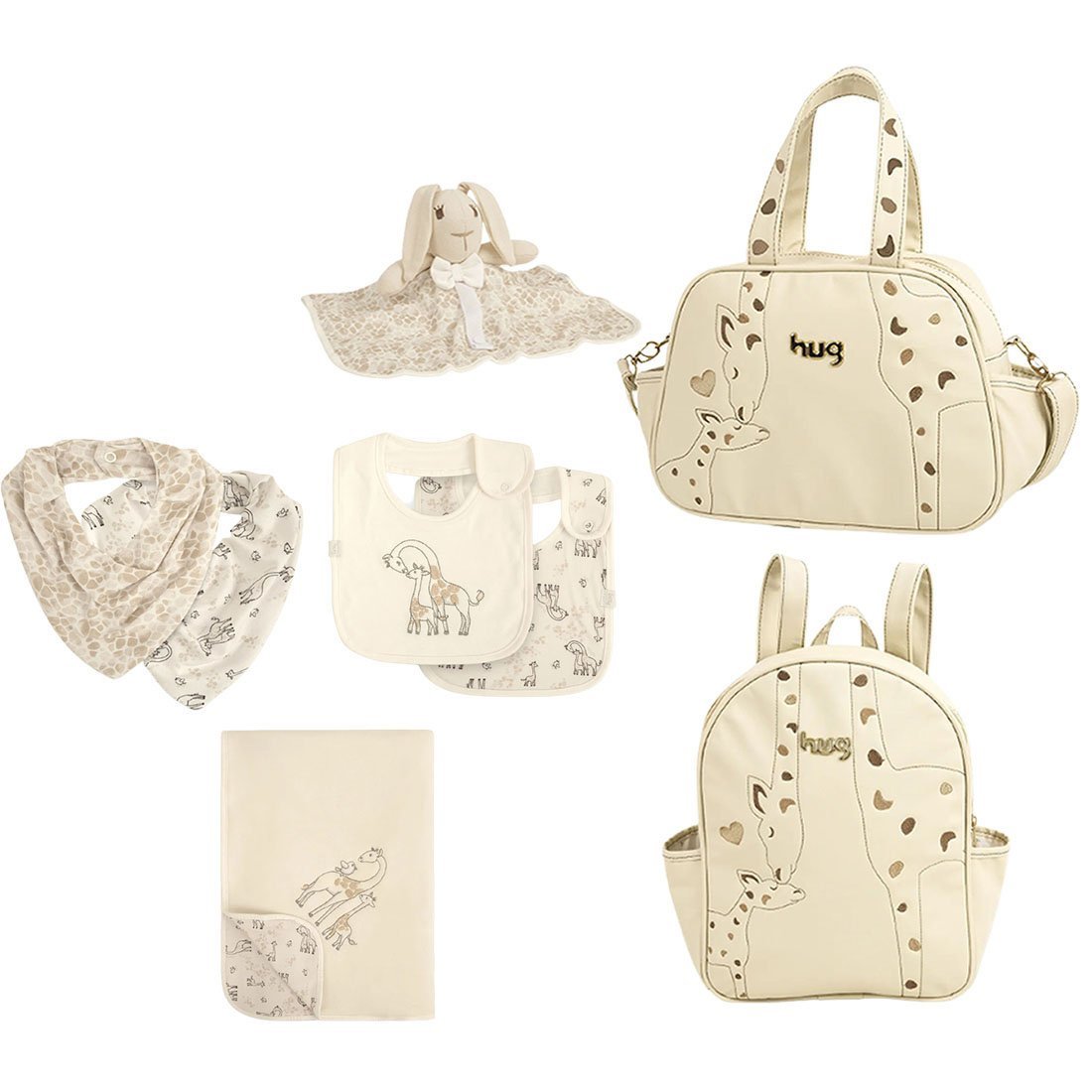 Kit Maternidade Amor de Mãe - Bege | MadeiraMadeira