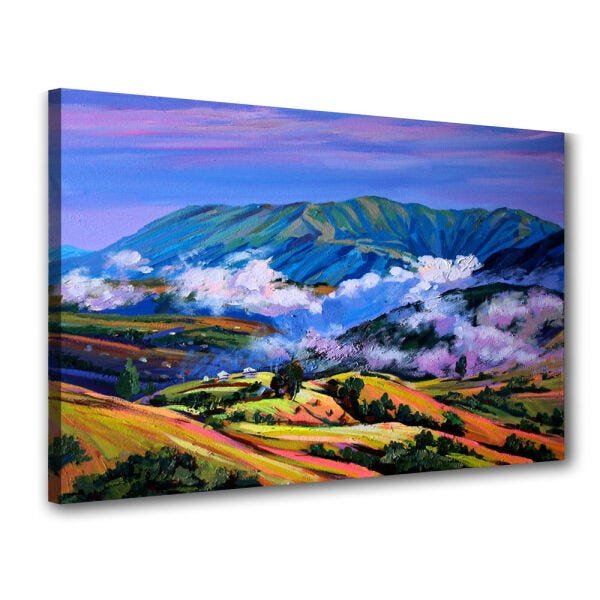 Quadro Decorativo Paisagem Paraiso Dos Vulcoes 1025 | MadeiraMadeira