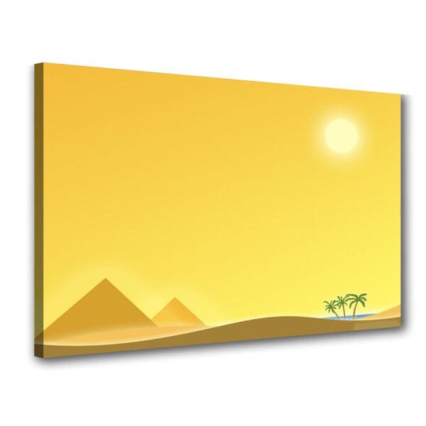 Quadro Decorativo Paisagem Triu Piramides 1279 | MadeiraMadeira