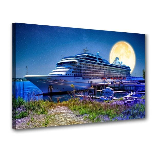 Quadro Decorativo Paisagem Cruzeiro 1266 | MadeiraMadeira