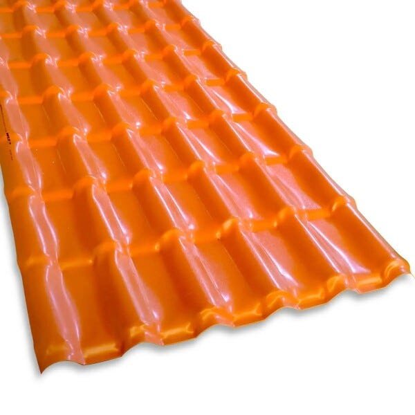 Telha PVC Plan Cerâmica 3,30x0,88m - Fortlev | MadeiraMadeira