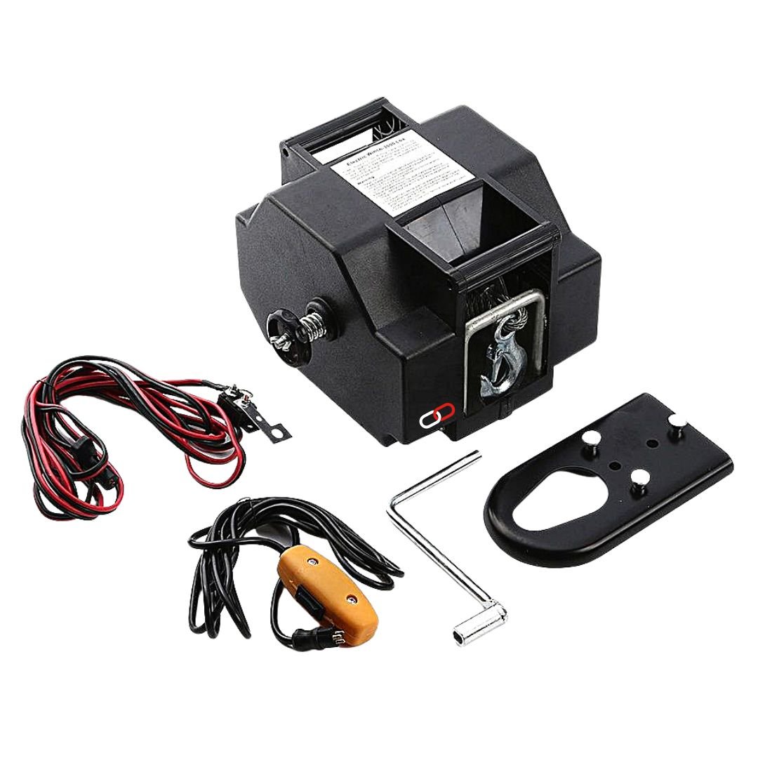 GUINCHO ELÉTRICO 12V LBS 3000 CABO 50X10MM BADA Guincho Elétrico 12V ...