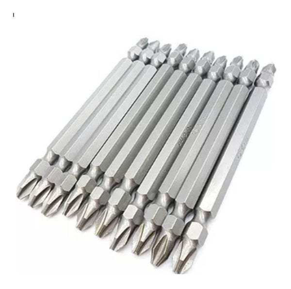 Kit Jogo Bits Ponteira Philips Longa Ph2 com Ímã 11cm Aço S2 ...