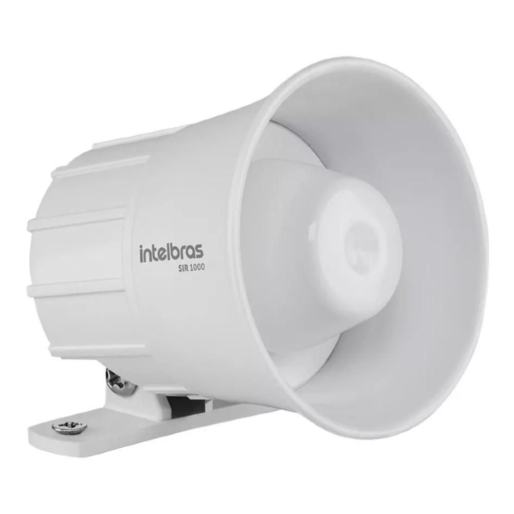 Sirene 105db Intelbras Sir1000 Branca Potência 1km | MadeiraMadeira