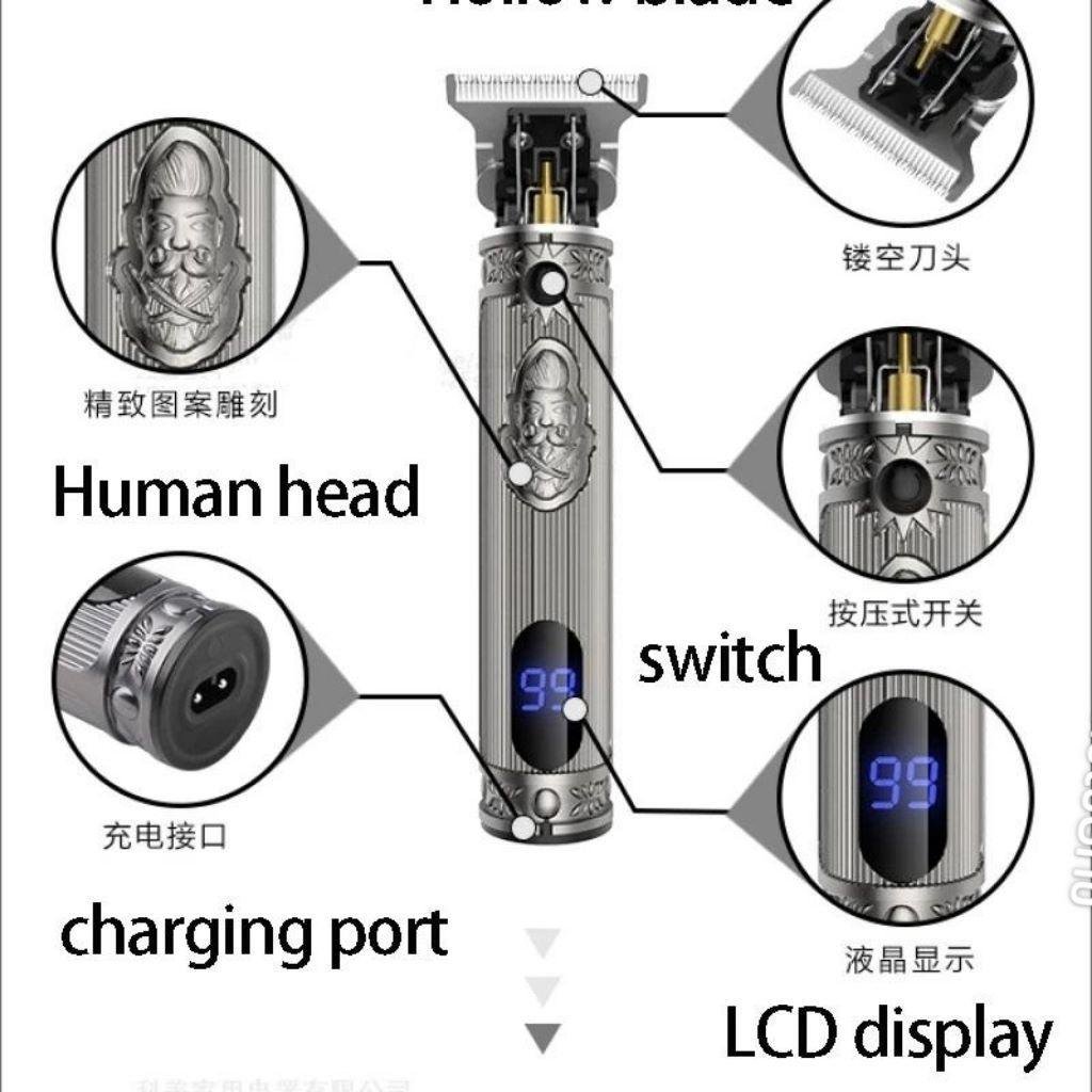 Kit Maquinas Corte Cabelo Kemei 1990 Kemei 1102 Kemei 700h | MadeiraMadeira