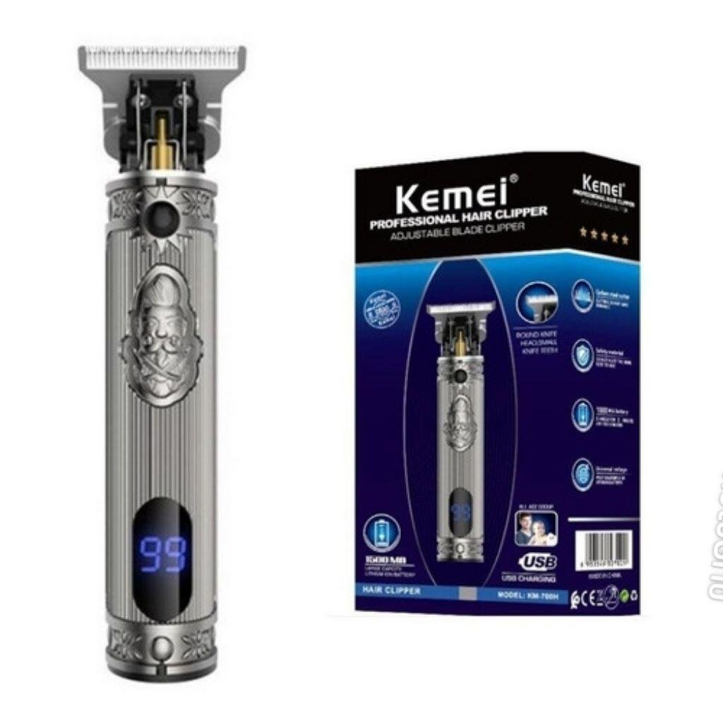 Kit Maquinas Corte Cabelo Kemei 1990 Kemei 1102 Kemei 700h | MadeiraMadeira