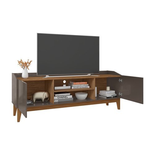 Rack Para TV até 60 Polegadas 2 Portas Ravena Versátile Casa D - Pérola ...