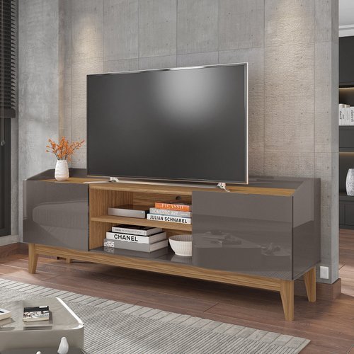 Rack Para TV até 60 Polegadas 2 Portas Ravena Versátile Casa D - Pérola ...