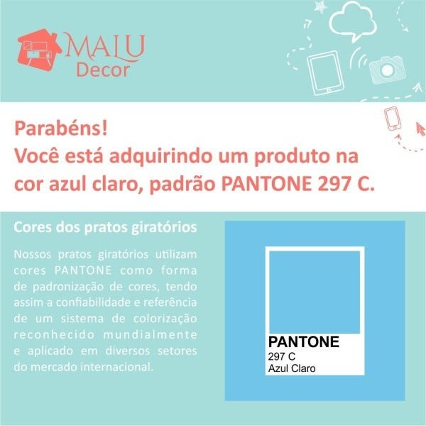 Cabeceira Queen MDF Folhagem - Azul Claro | MadeiraMadeira