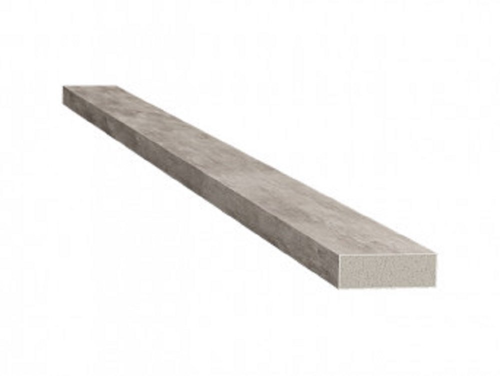 Alizares Poliestireno Filete Oxi Prata 2,80x30 2und | MadeiraMadeira