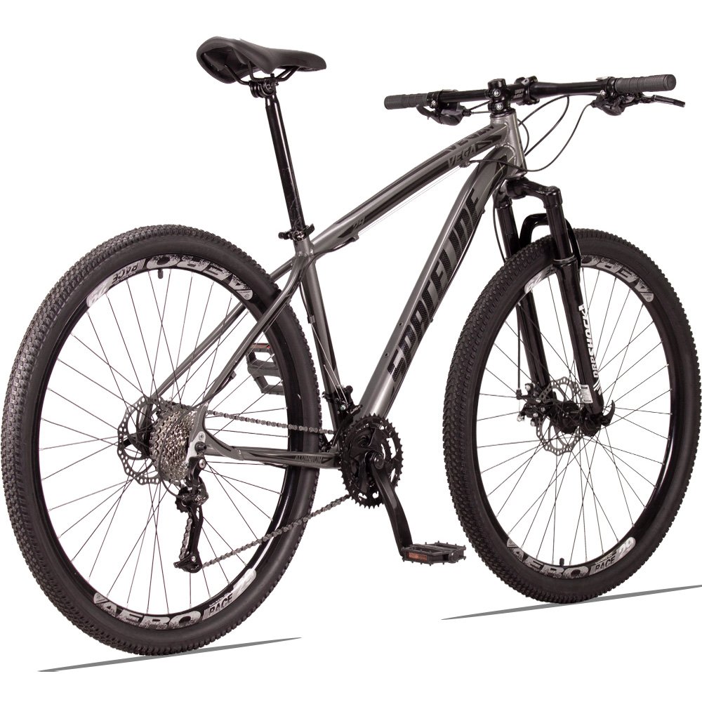 Bicicleta Aro 29 Spaceline Vega 27v Câmbios Importados Freio Hidráulico ...