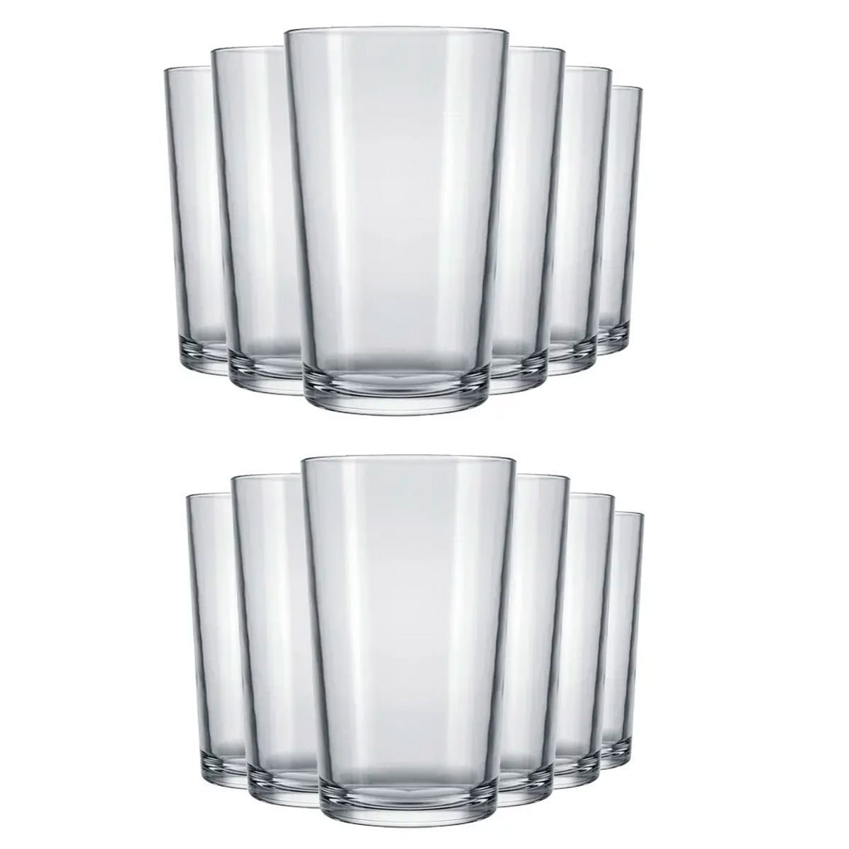 Copo Long Drink para Bar 340ml 12 Unidades - Nadir 2606/030 | MadeiraMadeira