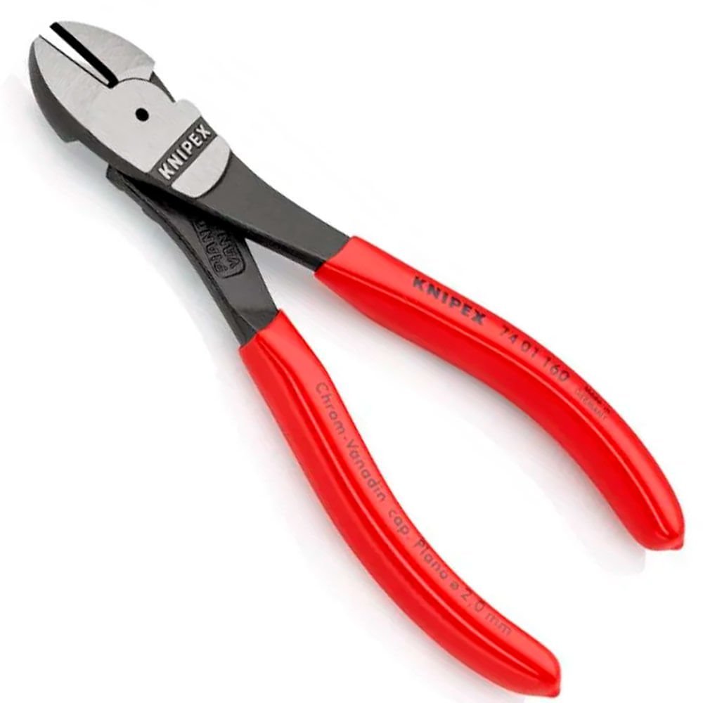 Alicate Corte Diagonal 6” Alta Multiplicação Knipex 74 01 160 74 01 160 ...