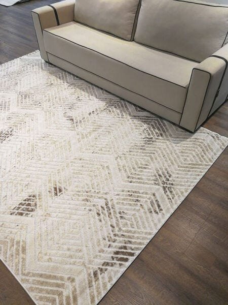 Tapete Solar Bege Des. 05 2,40x2,40M - Edx Tapetes | MadeiraMadeira