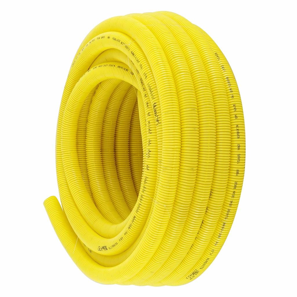 Conduite Flexível Pvc Corrugado 3/4 Rolo Com 15 Metros Adtex ...