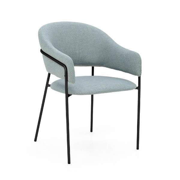 Cadeira Estofada com Estrutura de Aço Eisen - Iaza Moveis | MadeiraMadeira