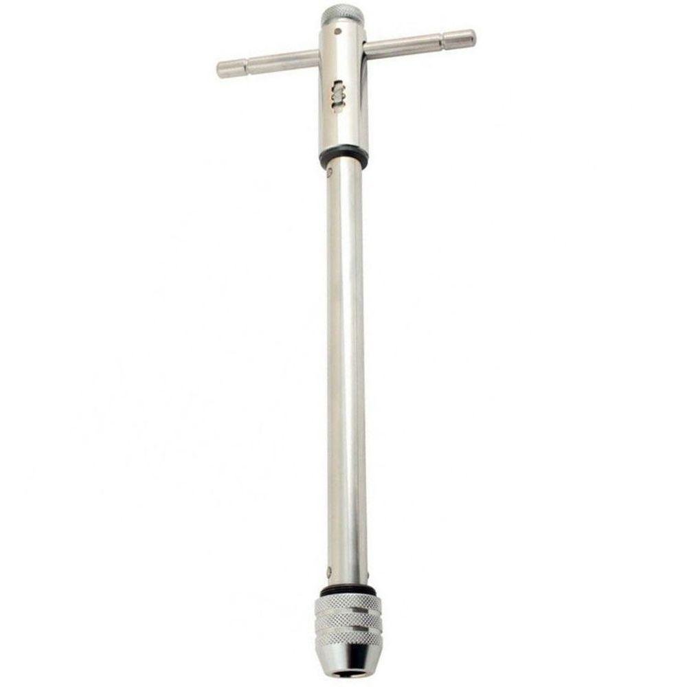 Vira Macho Tipo T Longo com Catraca - Nº1 - M3 a M10 (1/8-3/8) - Jg ...