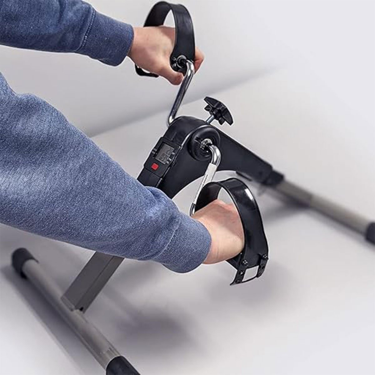Mini Bicicleta Bike Ergometrica Dobravel Fisioterapia Perna Braço ...
