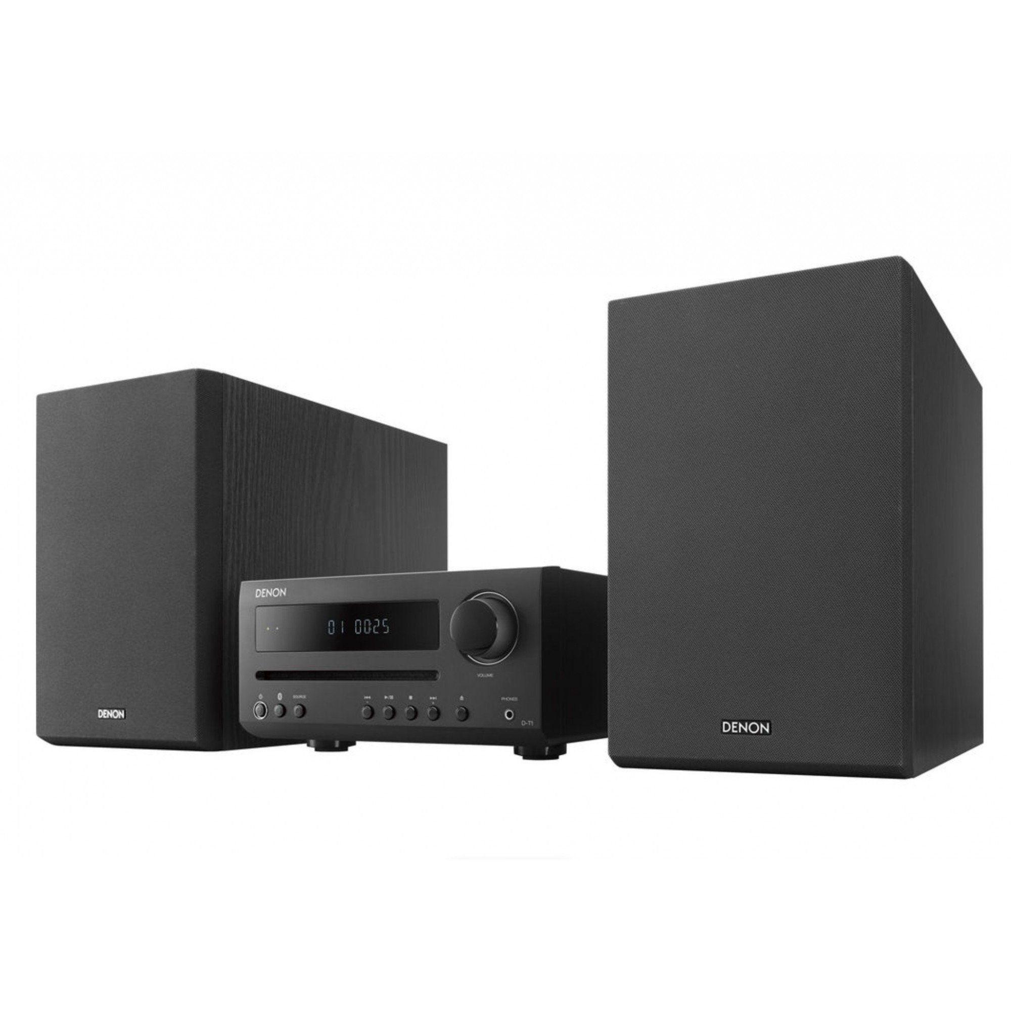 Denon D-T1 Mini System com CD Player e Bluetooth 110v | MadeiraMadeira