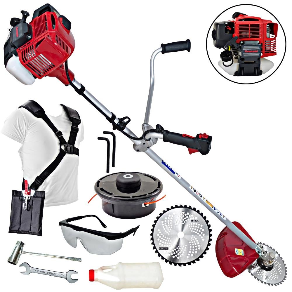 Roçadeira Profissional Nakashi L530K Para Uso Intensivo em Fazendas e ...