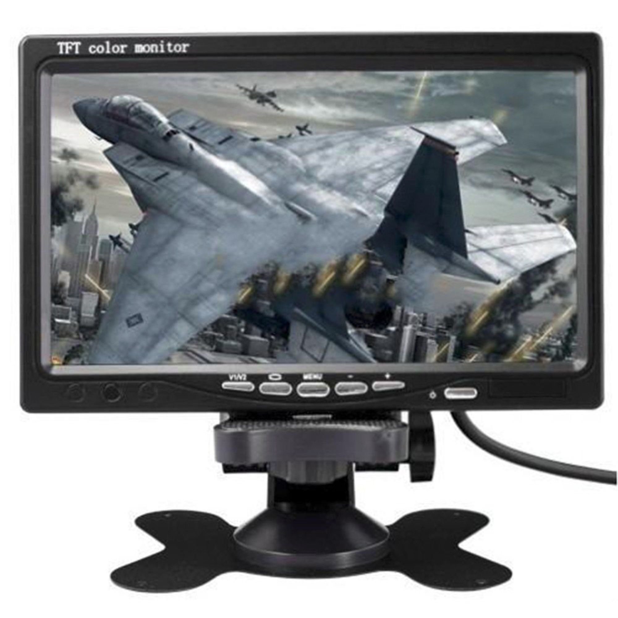 Monitor 10" Polegadas LCD Colorido HDMI VGA AV RCA USB SD | MadeiraMadeira