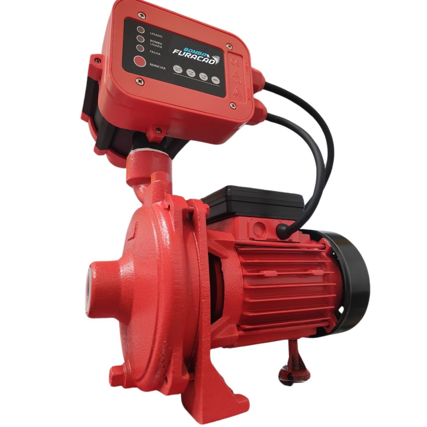 Super Bomba Pressurizador Furacão 1cv 30mca 220v Alta Vazão Pl-400 Alta Vazão Caixa D'agua ...