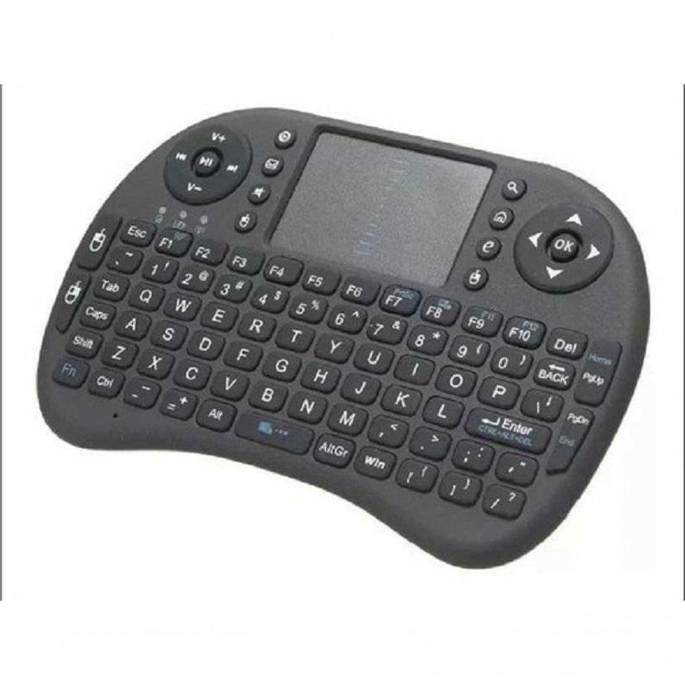 Mini Teclado Keyboard sem Fio Wireless Iluminado Luz Led | MadeiraMadeira