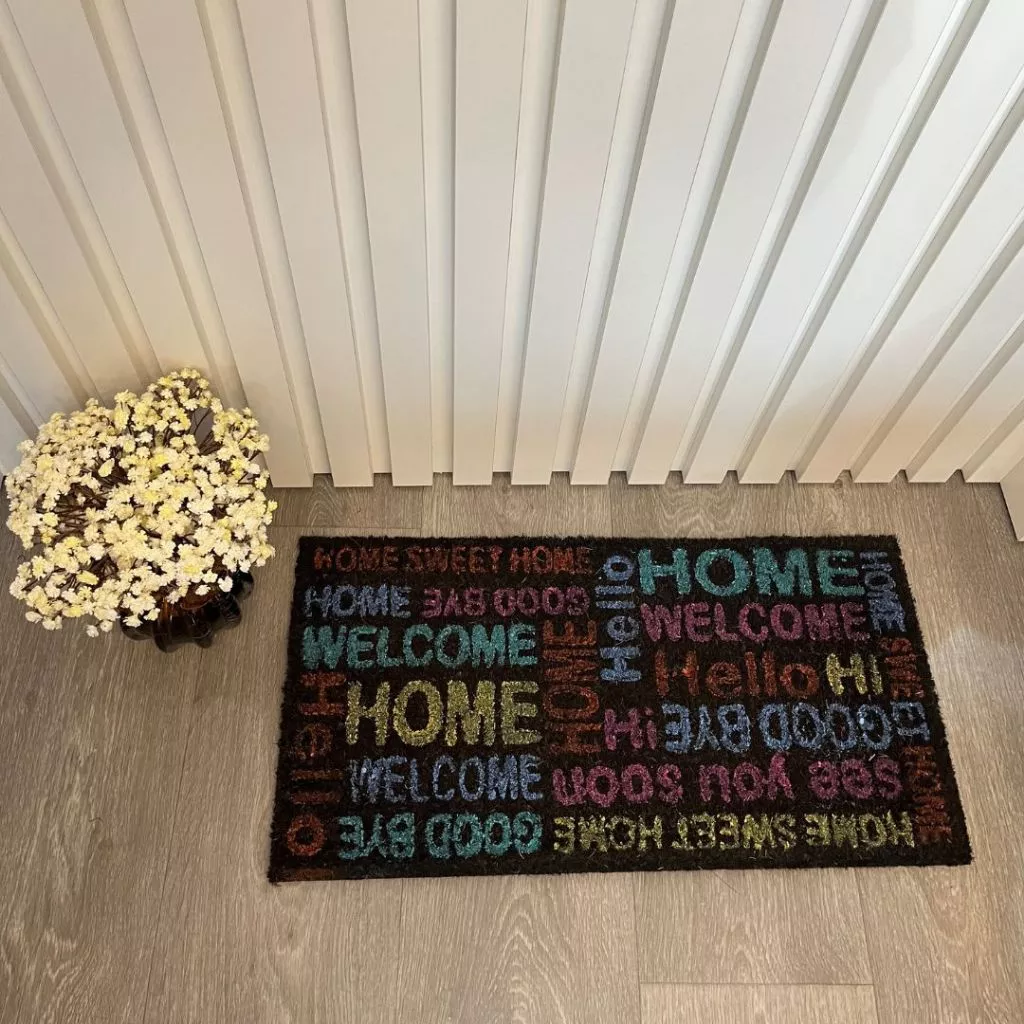 Capacho Fibra de Coco Estampado Antiderrapante 30x60cm - Corttex - Home ...