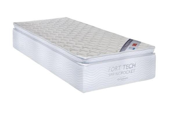 Colchão Solteiro Ortobom Fort Tech Springpocket 088x188x34 | MadeiraMadeira