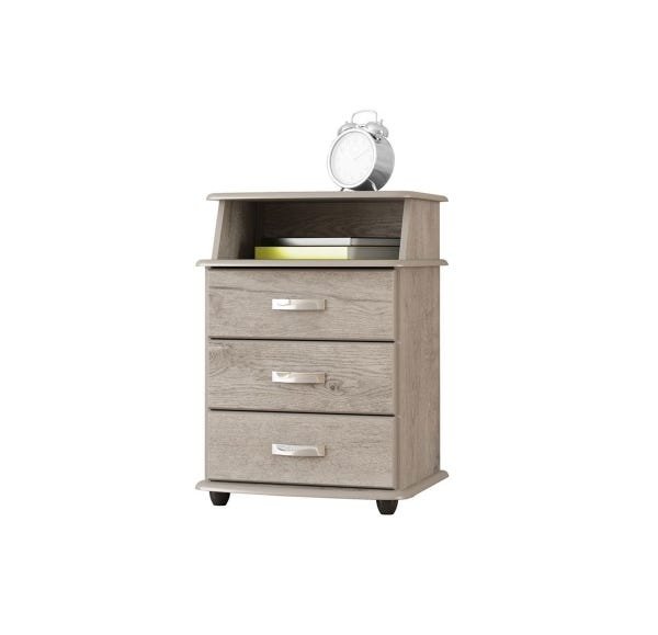 Mesa De Cabeceira Luxo Carvalho - EJ Móveis | MadeiraMadeira