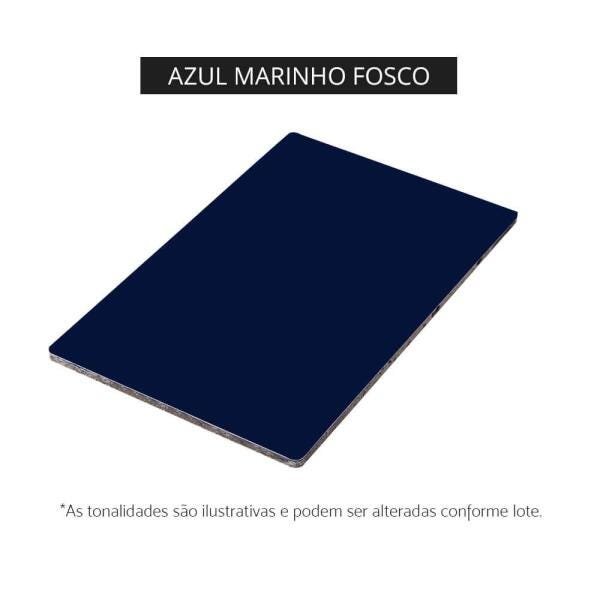 Chapa de ACM - Azul Marinho Fosco - 1.22 x 5m - 3mm | MadeiraMadeira