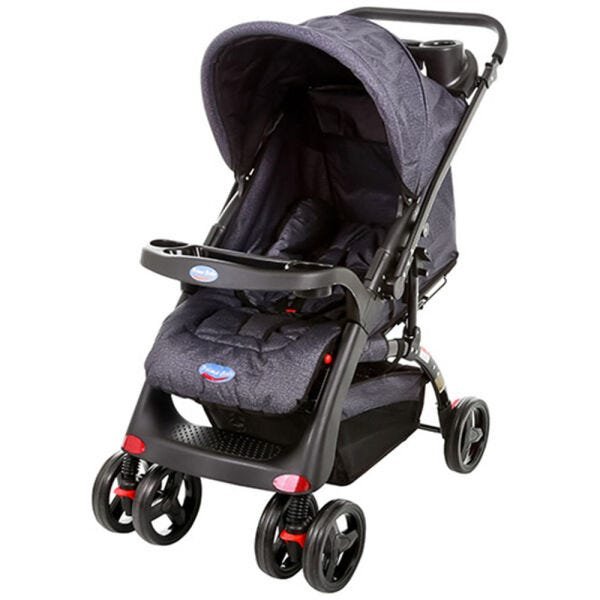 Carrinho de Bebê Prime Baby 3 Posições Concord Max - Preto | MadeiraMadeira